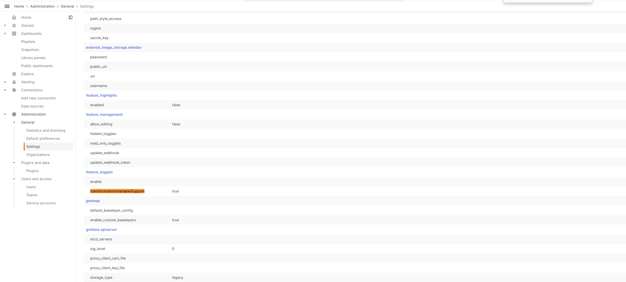 How to enable feature toggle in Azure Managed Grafana - Microsoft Q&A