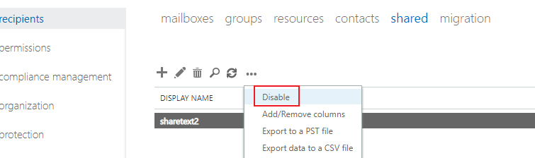 Move Shared mailbox to existing user without mailbox - Microsoft Q&A