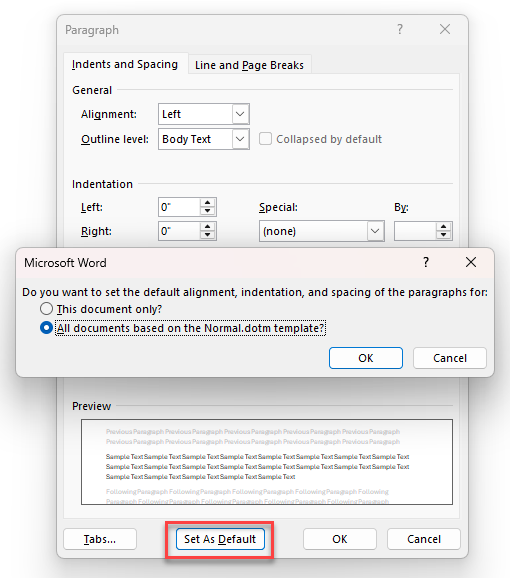 How do I update Normal.dotm in Microsoft 365 - Microsoft Q&A