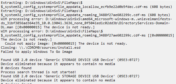 Windows To Go rufus: ISO Image Scan Failure - Microsoft Q&A