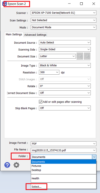 Where are my scanned items ?? - Microsoft Q&A