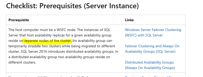 Always on with one primary node and replica to 2 instances on one node ...