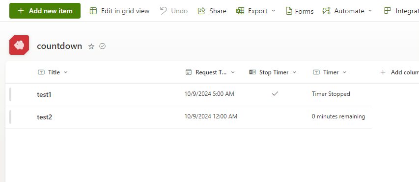 I have a Microsoft list in Sharepoint and I need help to create a ...