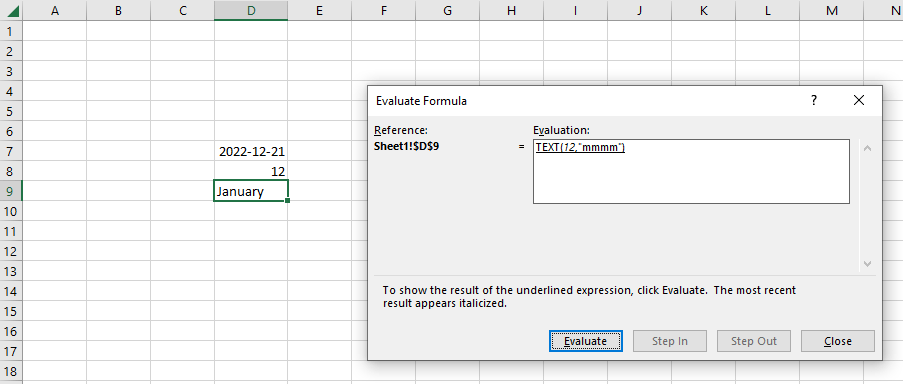 all months in excel are showing as January now - Microsoft Q&A
