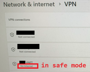 After Turn On SSTP VPN, it become no Internet. But VPN connection to ...