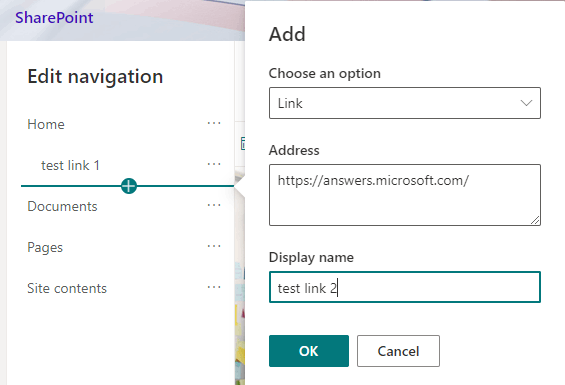 Navigation accessibility in modern communication sites - Microsoft Q&A
