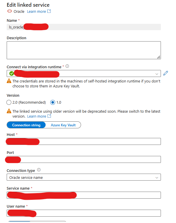 ADF Oracle conector V2.0 - ORA-50000: Connection request timed out - Microsoft Q&A