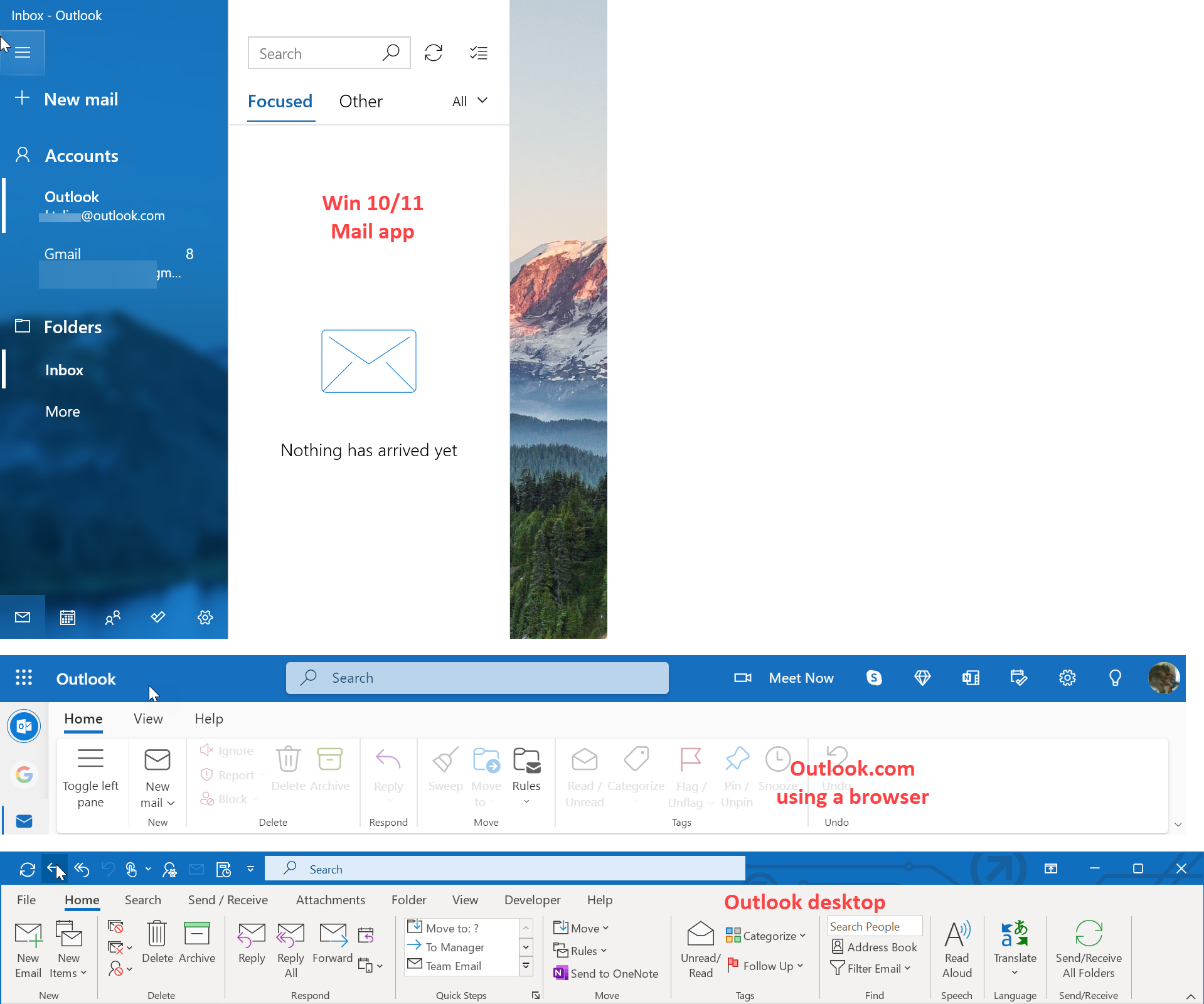 Outlook (free version) is not allowing me to set up my email account ...