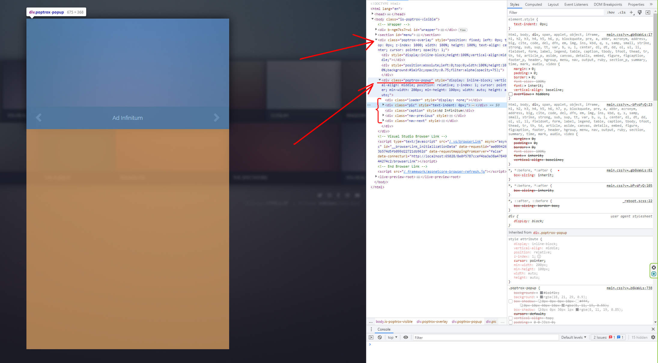 Poptrox-popup + Net.Core 6. How do I create my own itemlist under the ... Poptrox-popup + Net.Core 6. How do I create my own itemlist under the ...