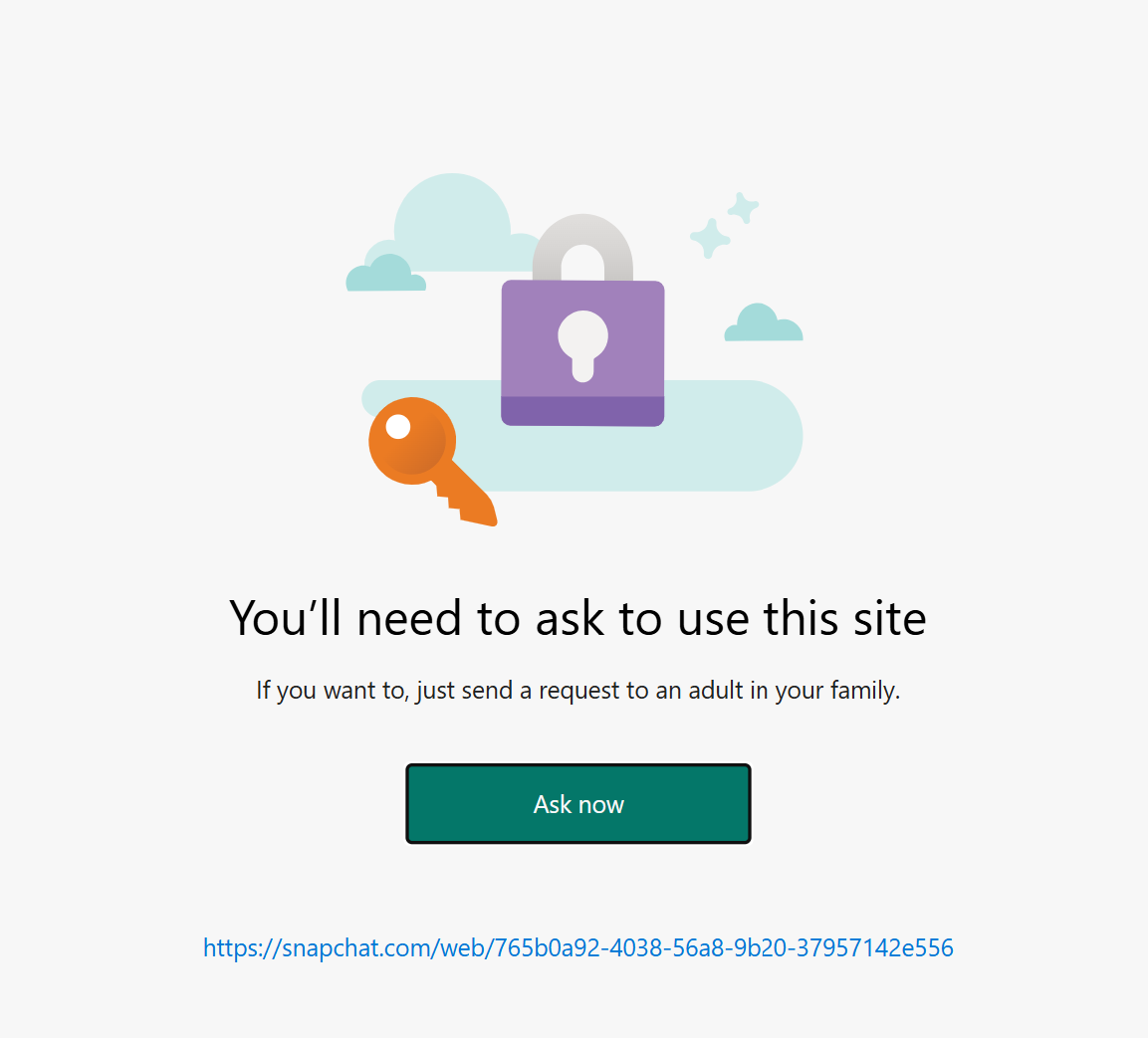 Im not part of family in microsoft but it still wont let me into ...