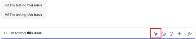 Teams bug - typing becomes invisible after pasting text - Microsoft Q&A