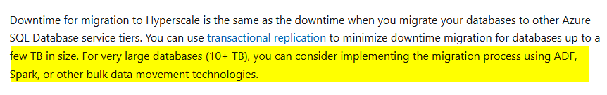 Clarification on Environment Design – DB2 to Azure SQL Hyperscale ...