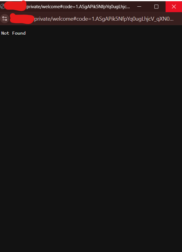 Cannot find where to change redirect URL - Microsoft Q&A