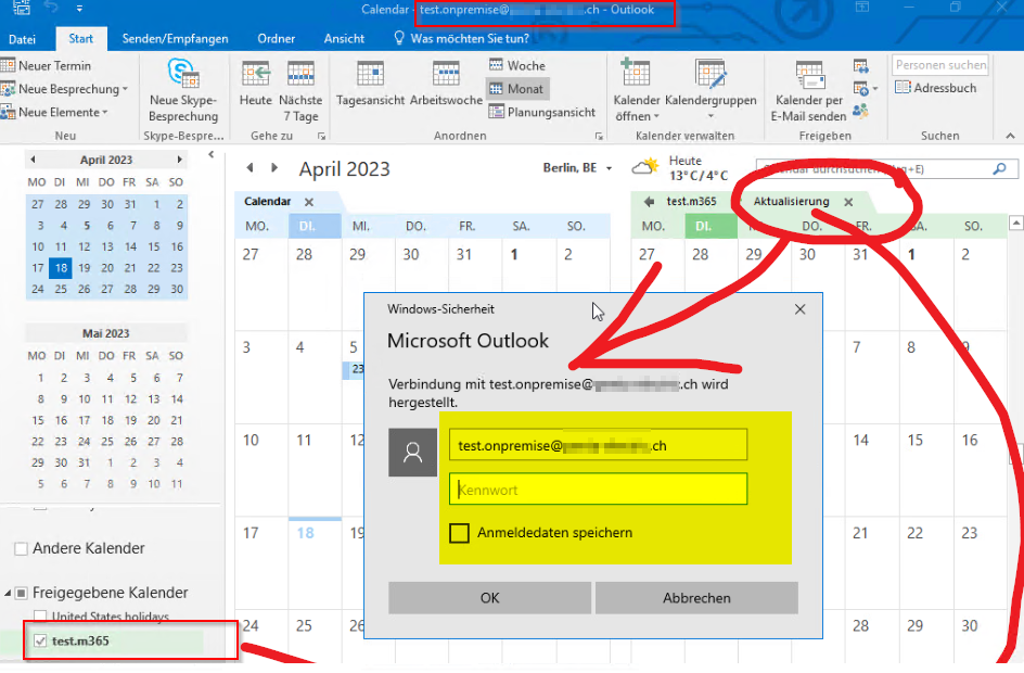 Exchange 2013 Cu23 > M365, Full Hybrid, OF2016, problem onpremise ...