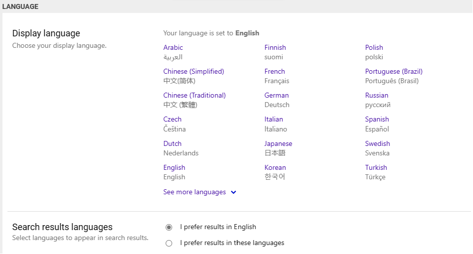 Strange language in Edge - Microsoft Q&A