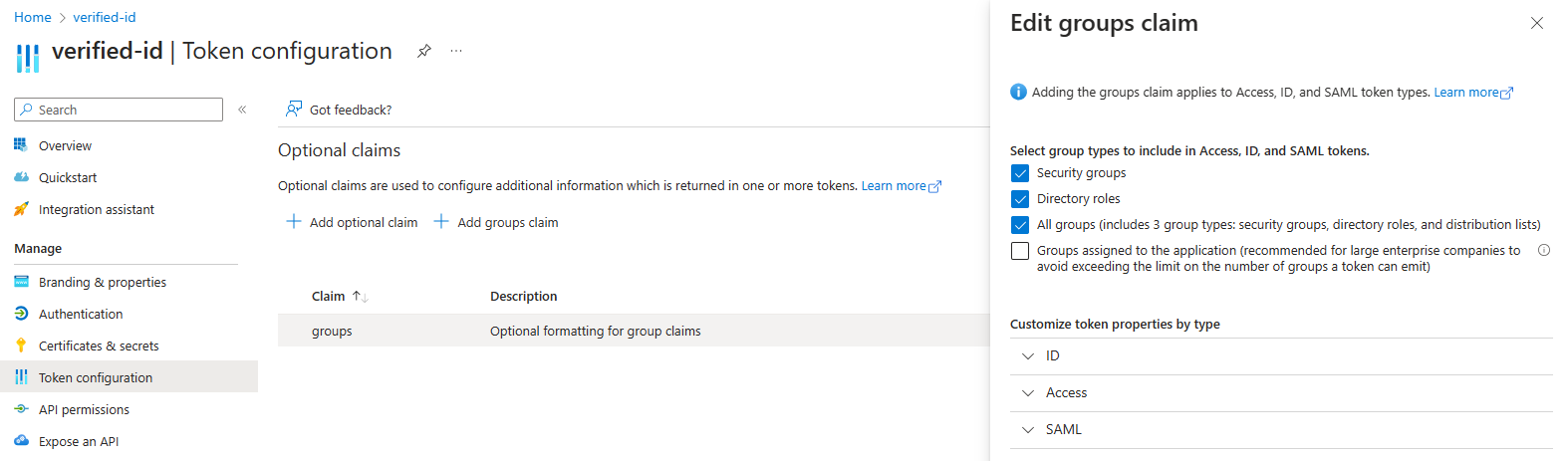 How to include `wids` in VerifiedID Admin API client credential flow ...
