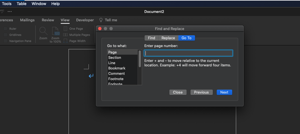 Using Thumbnails in the Sidebar to navigate (Word for Mac) - Microsoft Q&A