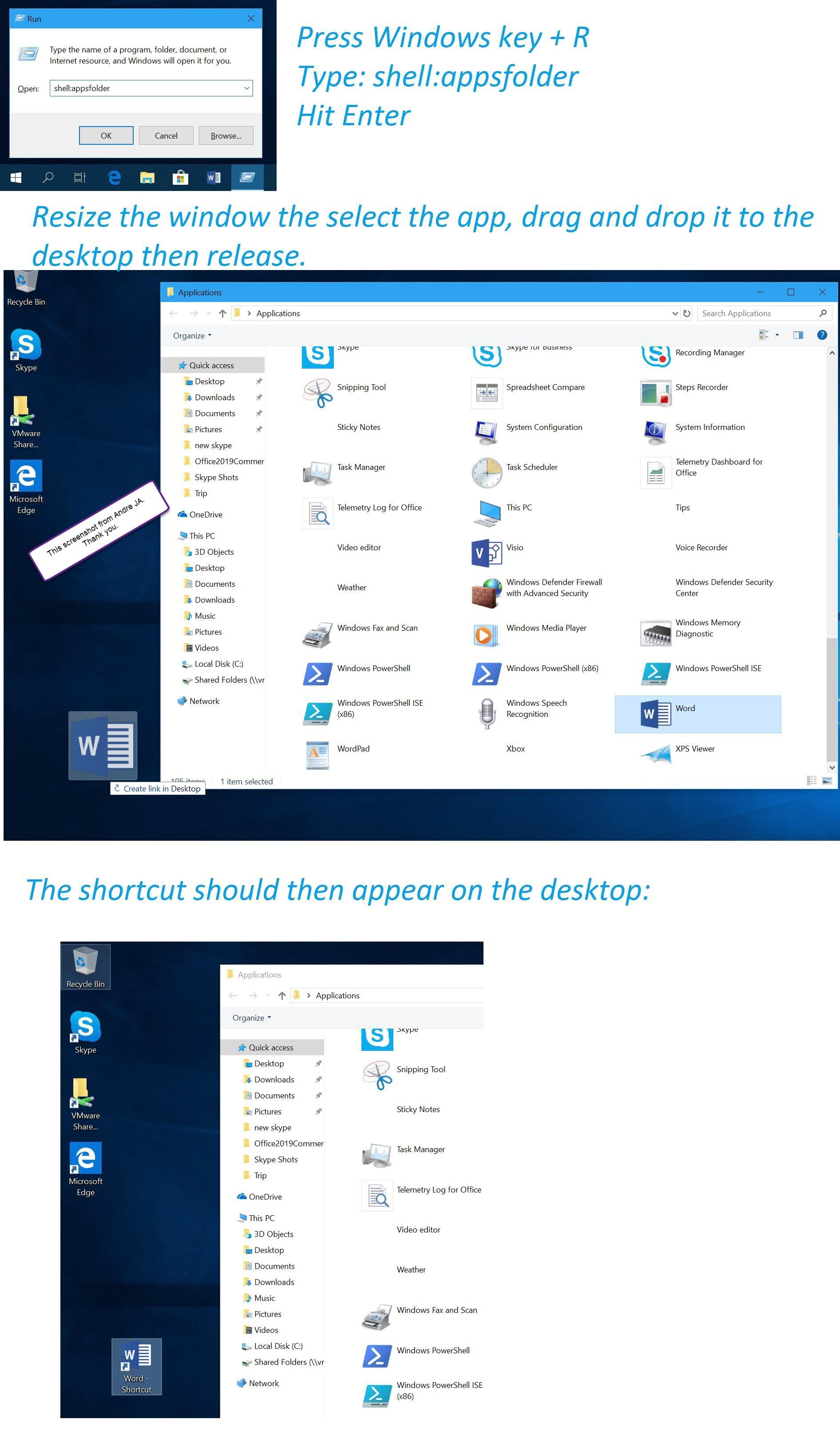 WORD icon on desktop - Microsoft Q&A