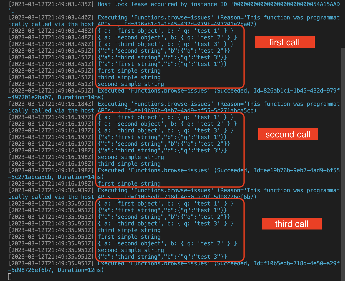 Azure function context.log not logging synchronously - Microsoft Q&A Azure function context.log not logging synchronously - Microsoft Q&A