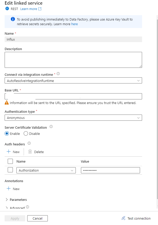 Adf How To Post Large Body To Rest Connector Microsoft Qanda