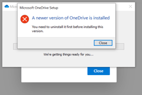 Microsoft Onedrive Personal is working, but all of a sudden, OneDrive ...
