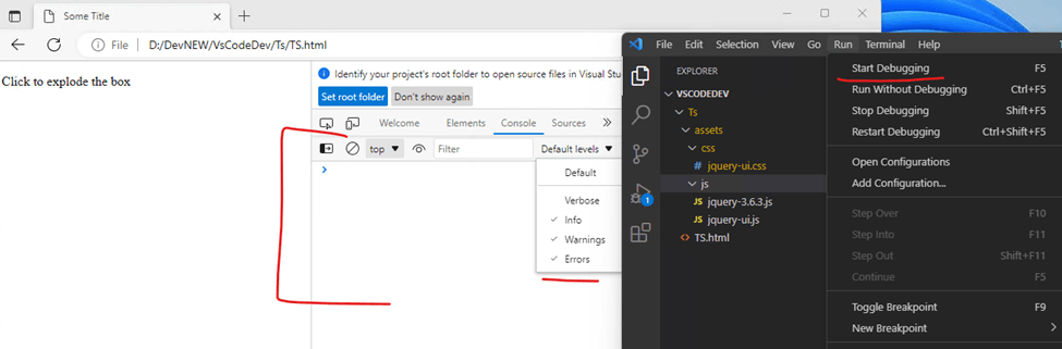 web page local files Failed to load resource: net::ERR_FILE_NOT_FOUND - Microsoft Q&A