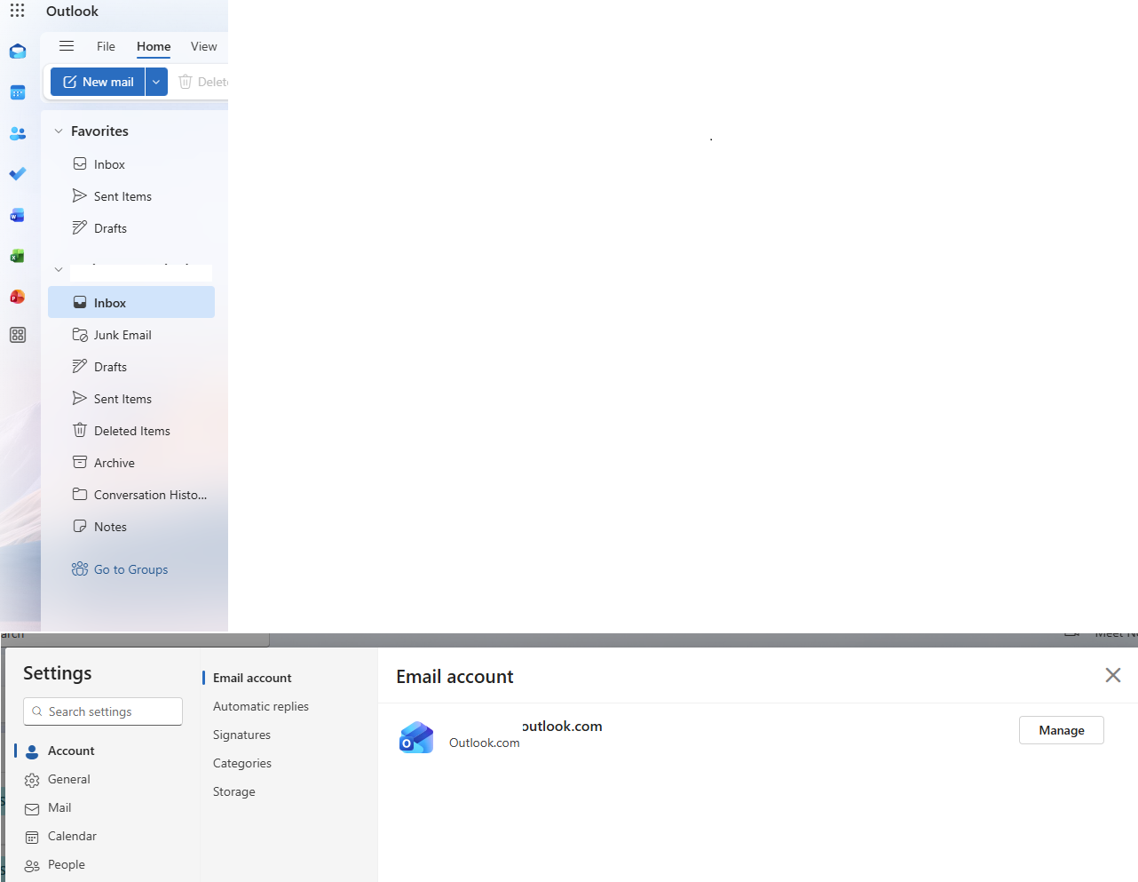 How to add a second email account in outlook webmail browser ...