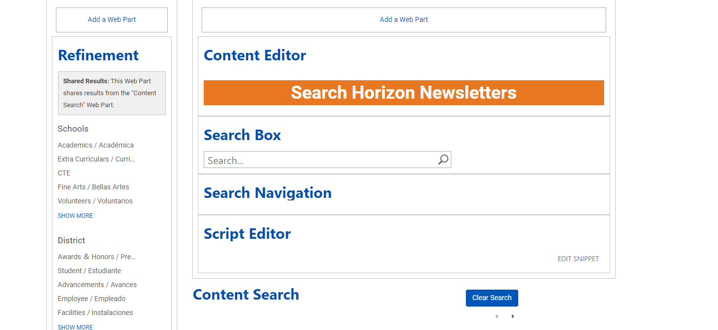 Refinement webpart refiners not showing for non admins. - Microsoft Q&A