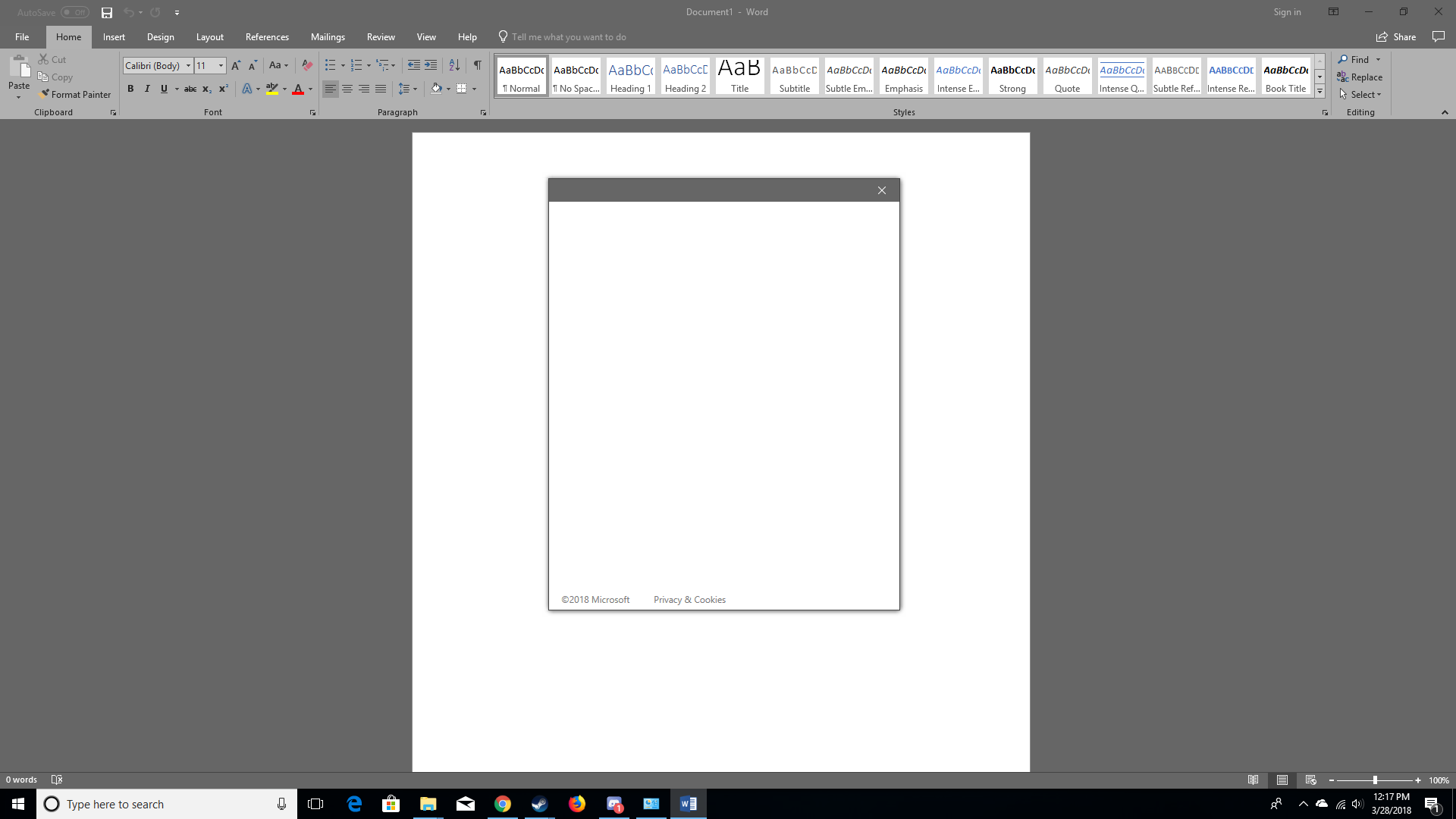 Microsoft Office: Blank White Screen When I Try To Sign In Through An ...