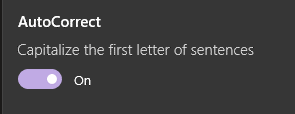 Change default autocorrect behavior for OneNote - Microsoft Q&A