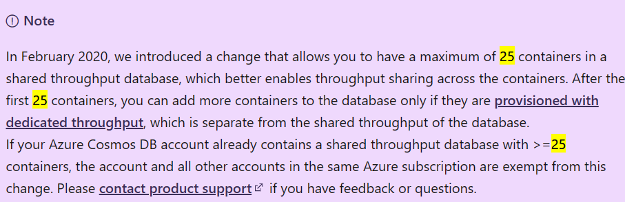 How To Set Check Database Level Throughput For Cosmosdb With Mongodb Api Microsoft Qanda