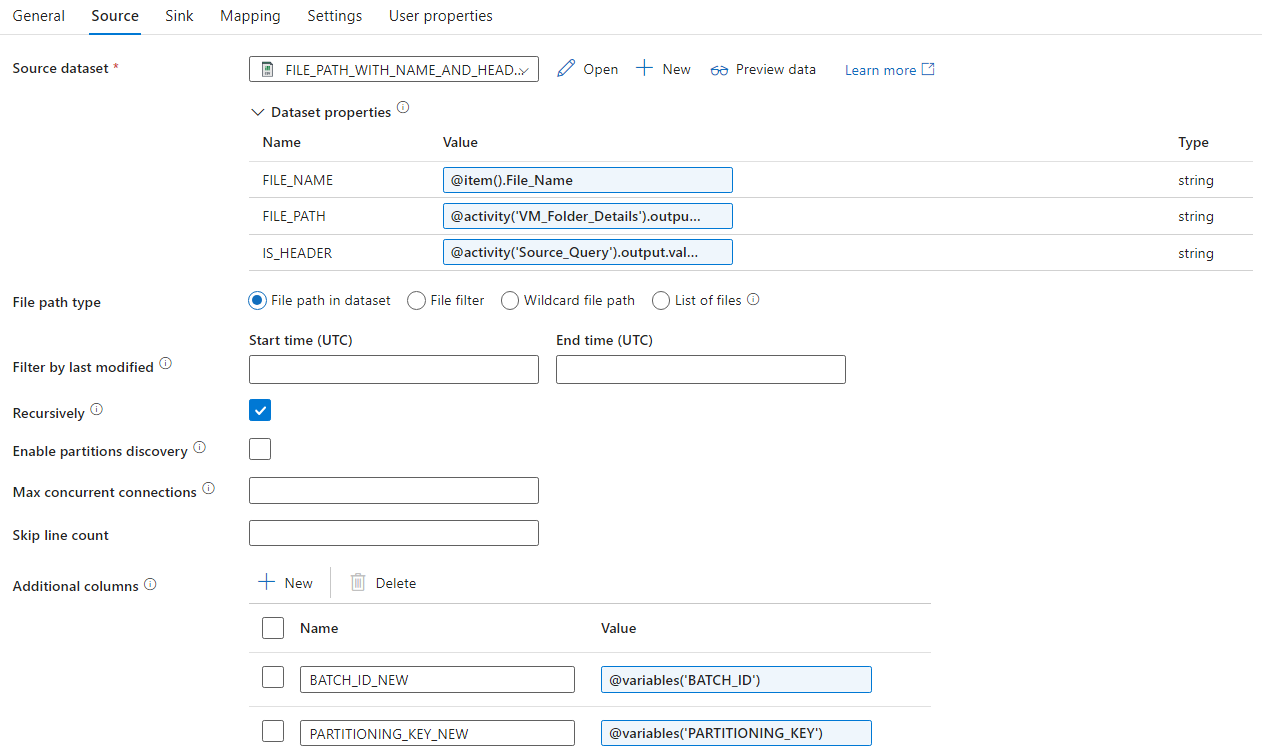 When Adf Copy Activity Batch By Batch Data Gets An Error It Will Skip That Row Then The Data 