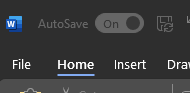 HOW TO ACTIVATE AUTO SAVE - Microsoft Q&A
