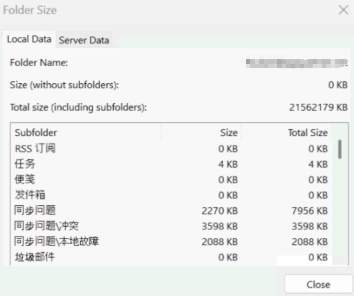 how to fix Outlook Server and Local Data difference? - Microsoft Q&A