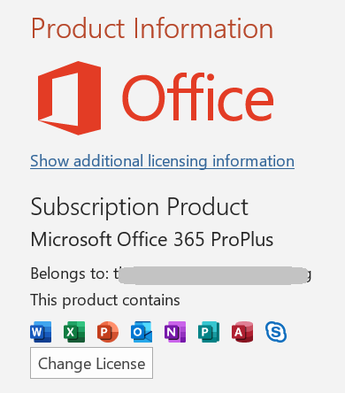 Microsoft Office is not able to verify the license of my product ...