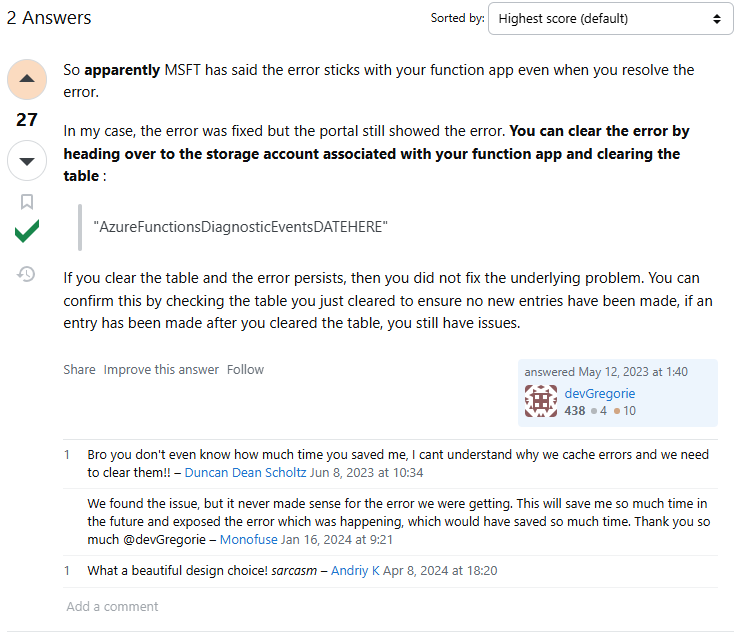 Error building configuration in an external startup class. - Microsoft Q&A
