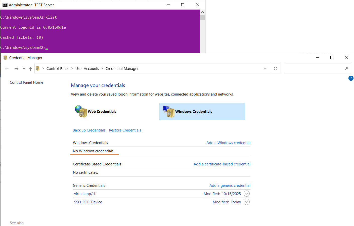 Authentication problem - Microsoft Q&A