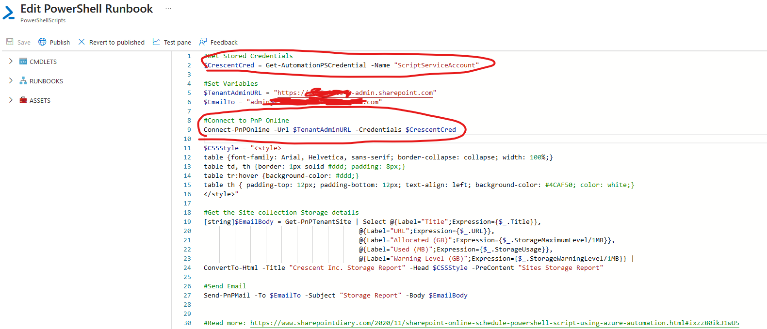 Runing PowerShell script from Azure Automation via Workbook not working ... Runing PowerShell script from Azure Automation via Workbook not working ...