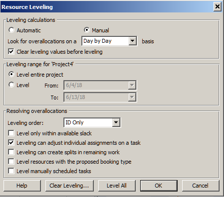 Resource Leveling in Microsoft Project - Microsoft Q&A