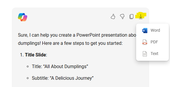 Can Copilot Chat create PPTs? - Microsoft Q&A Can Copilot Chat create PPTs? - Microsoft Q&A