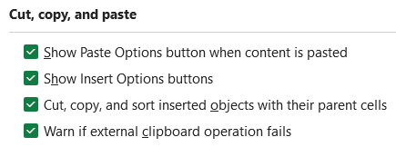 Always PASTE with "match destination formatting" (Word, Excel, PowerPoint, Teams for Windows ...