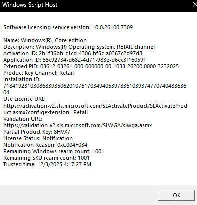 Windows not activated after a bios update. - Microsoft Q&A