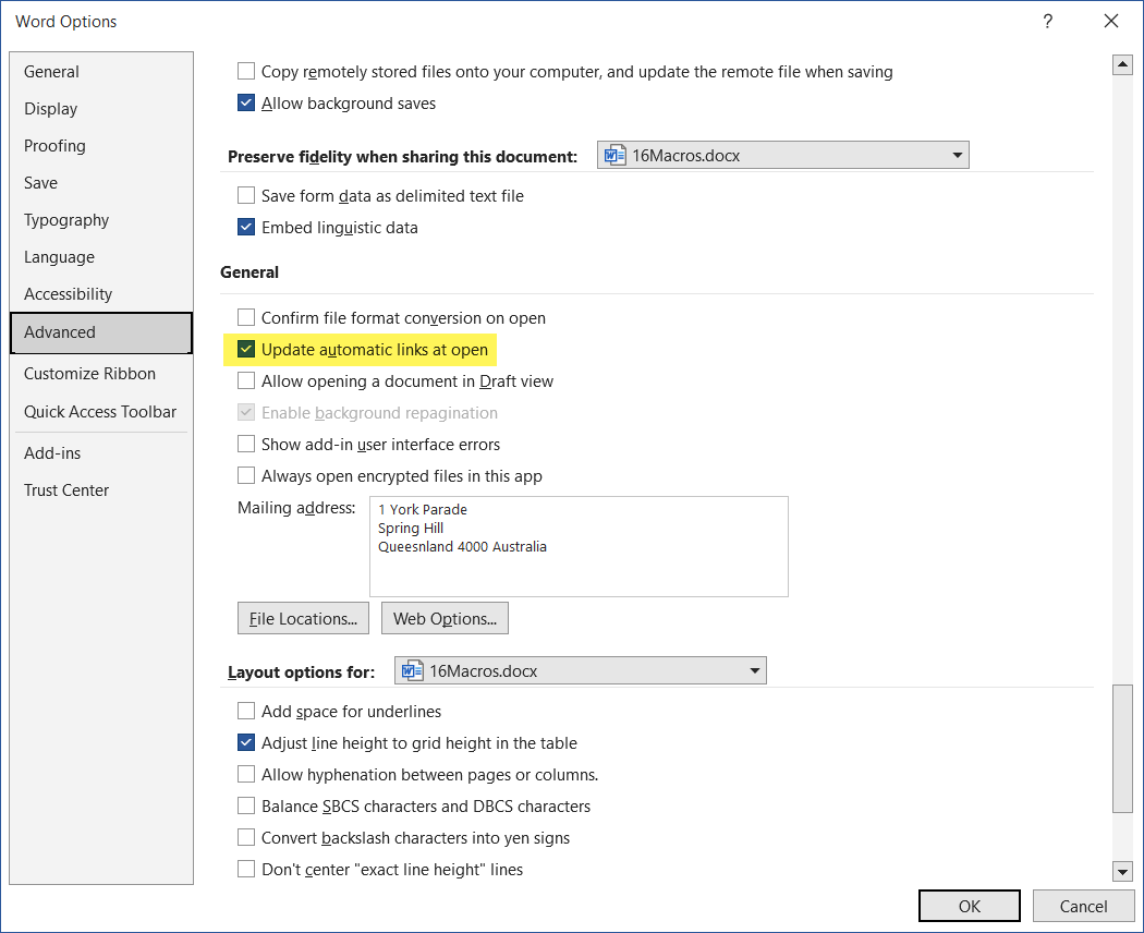 Why am I getting this pop-up regarding updating fields in Word, and how ...