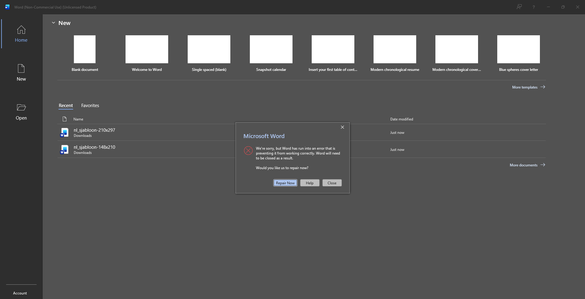 Would you like to Repair now? How may I fix this issue - Microsoft Q&A