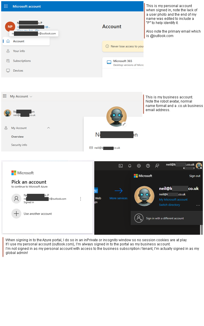 How to safely remove personal account? - Microsoft Q&A