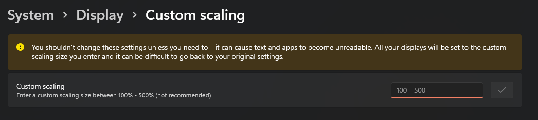 High DPI settings for windows system dialogs - Microsoft Q&A