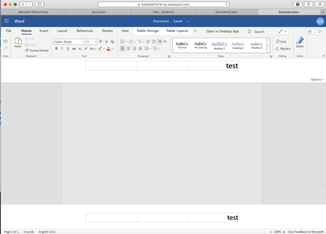 Word Online display broken in edit mode for anyone else? (May 2020 ...