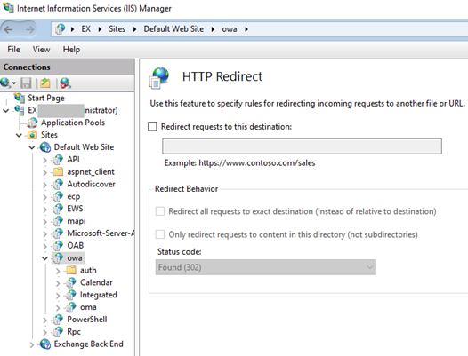 Exchange 2019, CU12,KB5024296 - OWA redirect - Microsoft Q&A