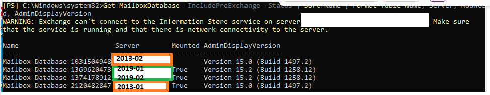 Exchange 2019 ECP Error 500 - after Exchange 2013 servers shutdown ...