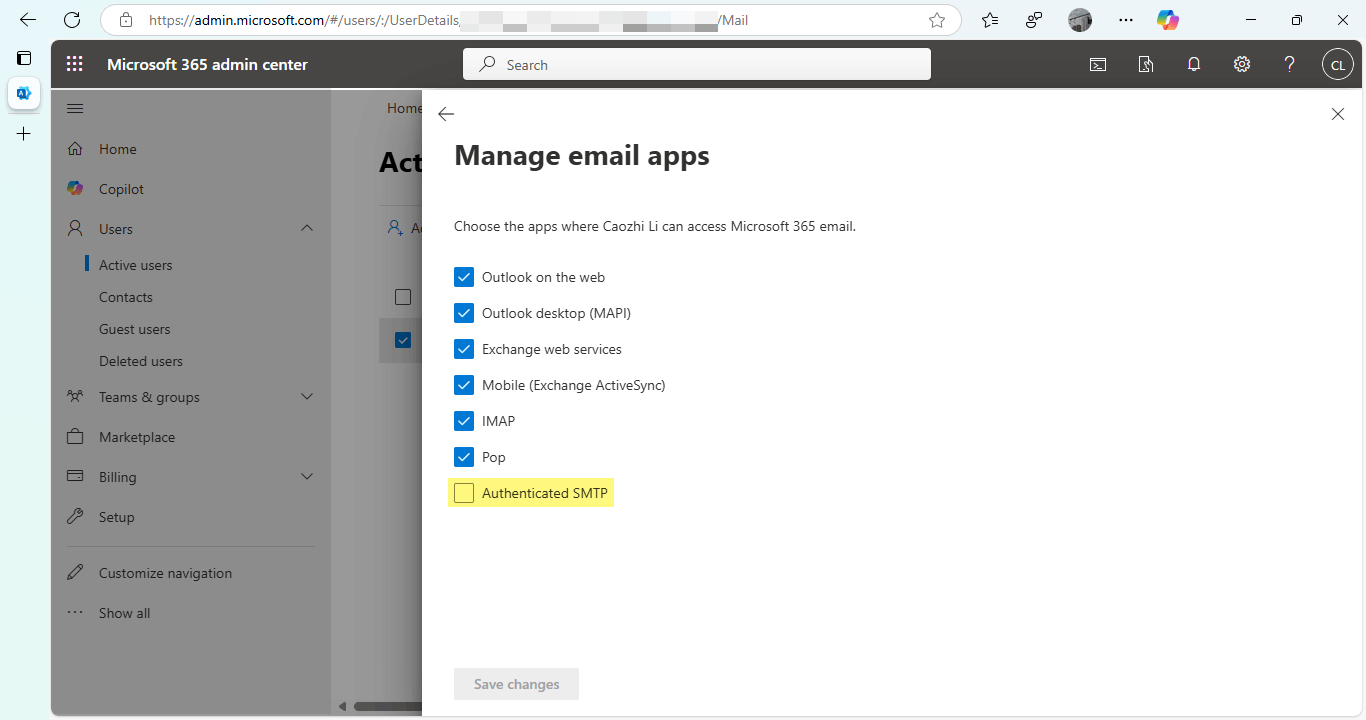 关于在 Foxmail 上 登录 Microsoft 365 国际版 只能收邮件 不能发送邮件 的问题 - Microsoft Q&A